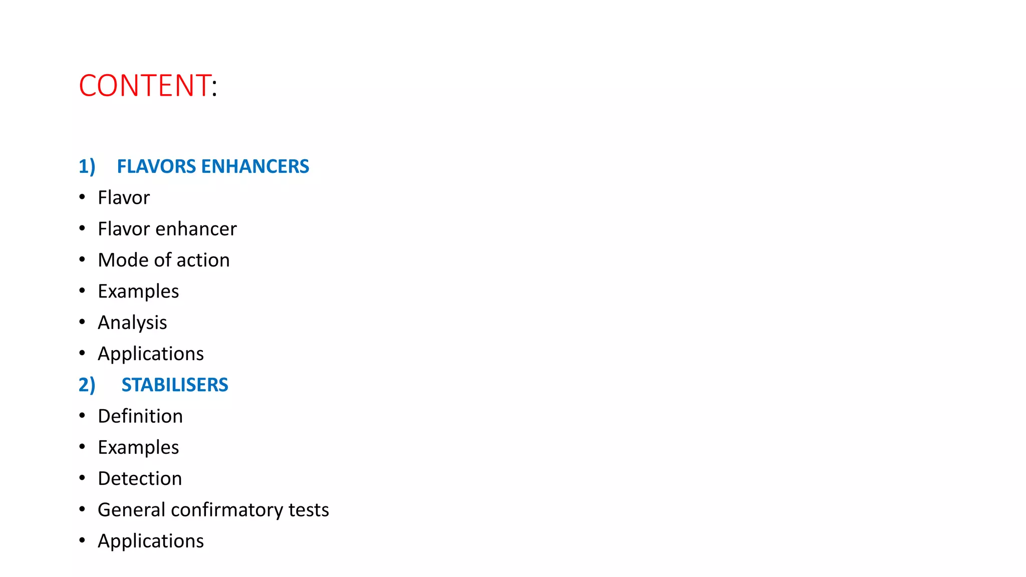 Flavor enhancers | PPTX