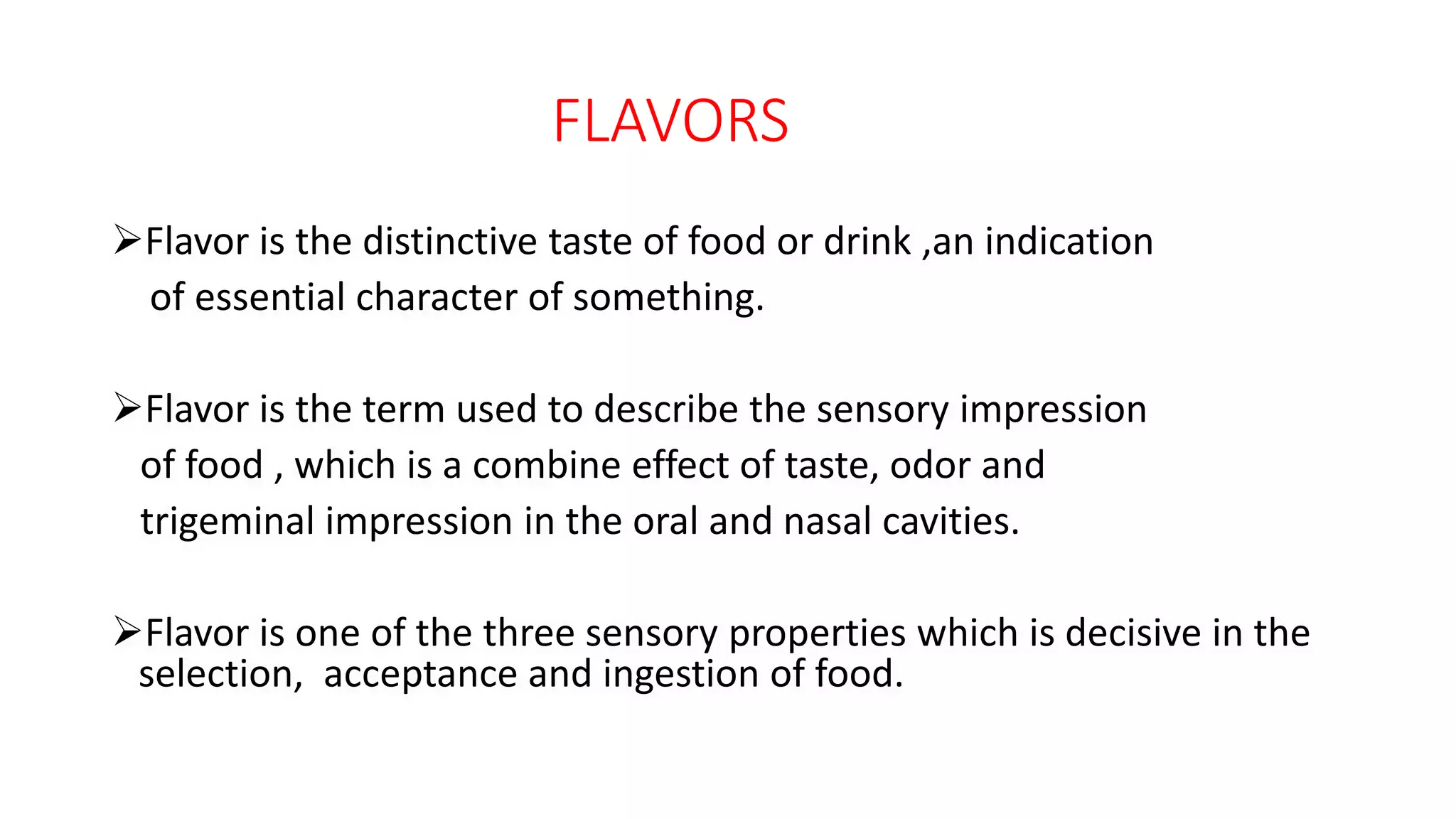 Flavor enhancers | PPTX