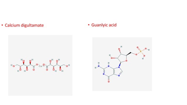 Flavor enhancers | PPTX | Chemistry | Science