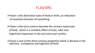 Flavor enhancers | PPTX