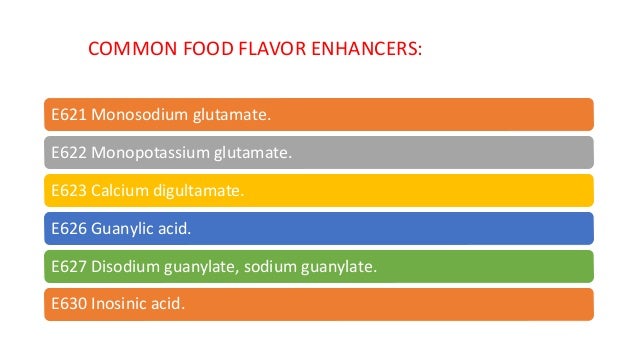 Flavor enhancers