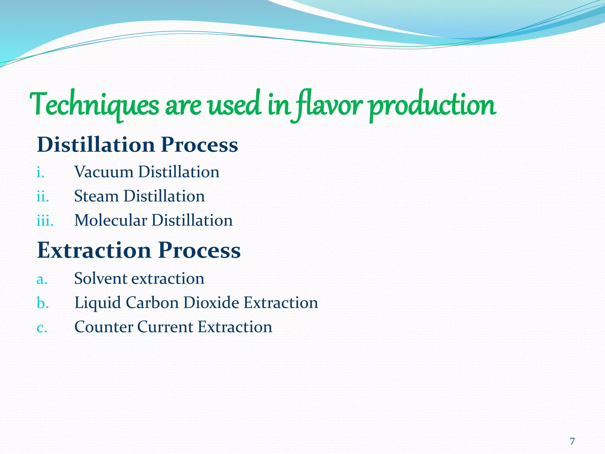 Flavor production By SCFE | PPTX