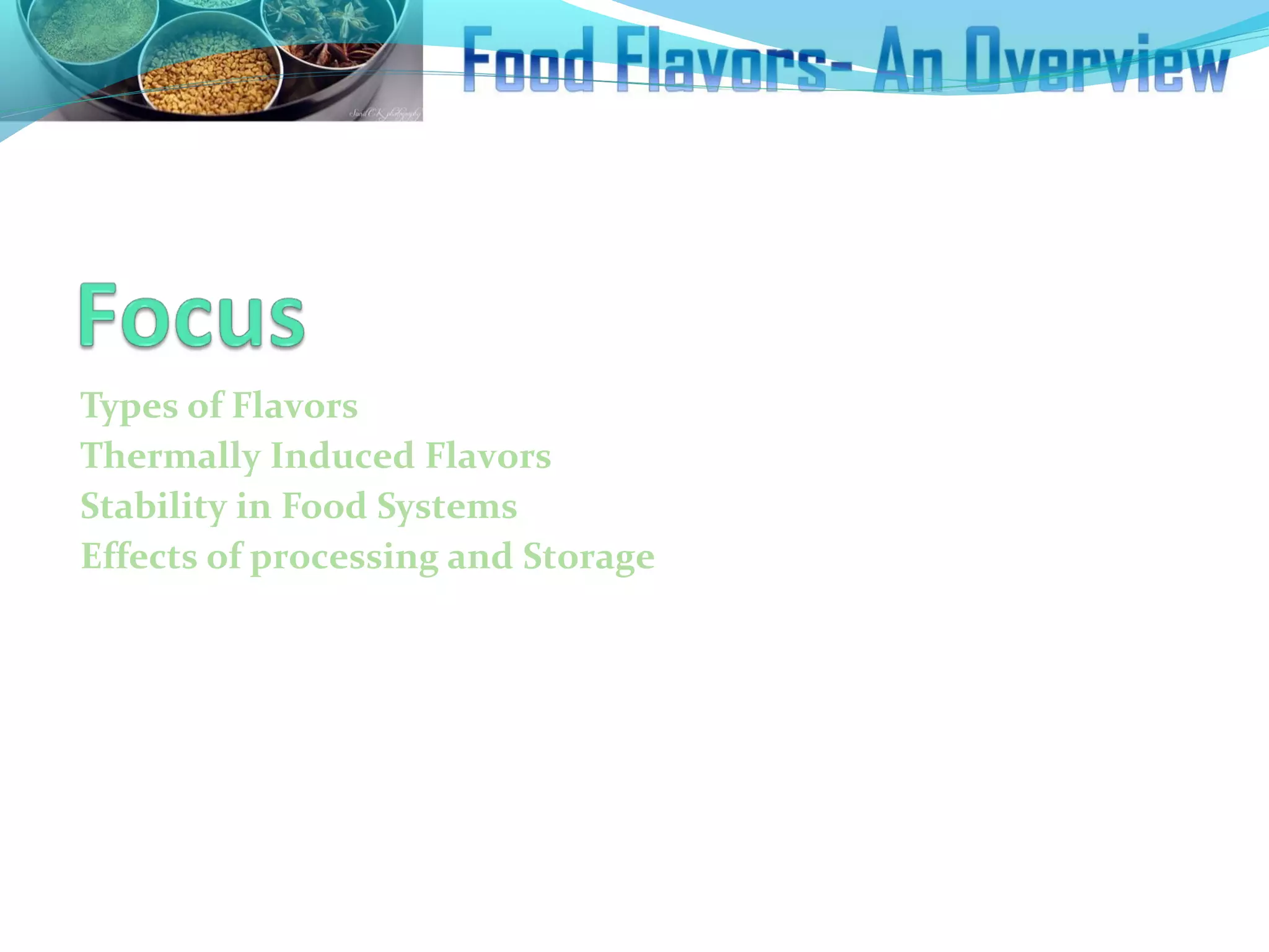 Flavors - An Overview | PPS