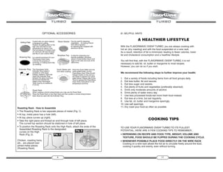 Flavorwave Oven User Guide | PDF