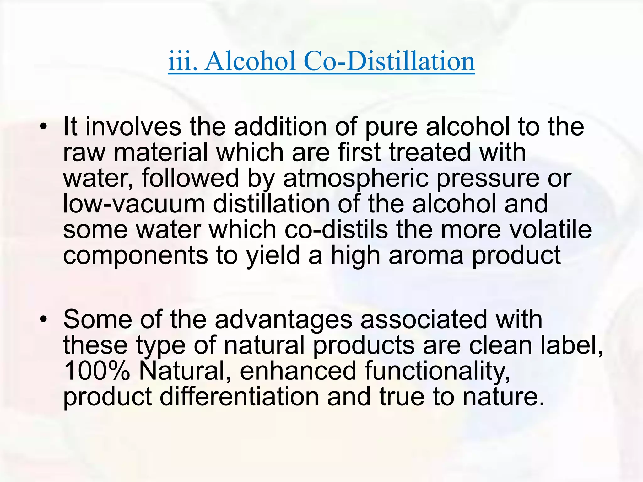 Flavour in food industries | PPTX