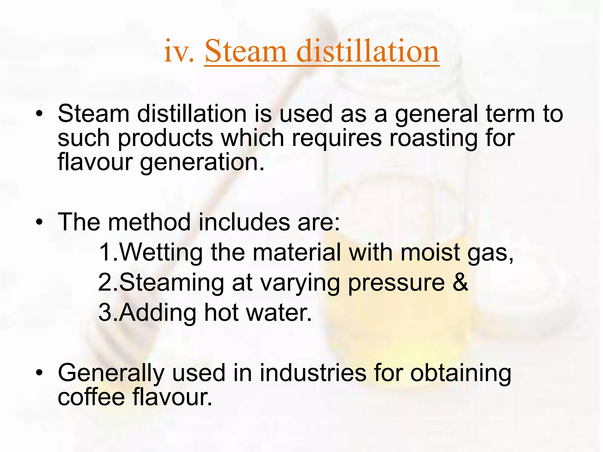 Flavour in food industries | PPTX