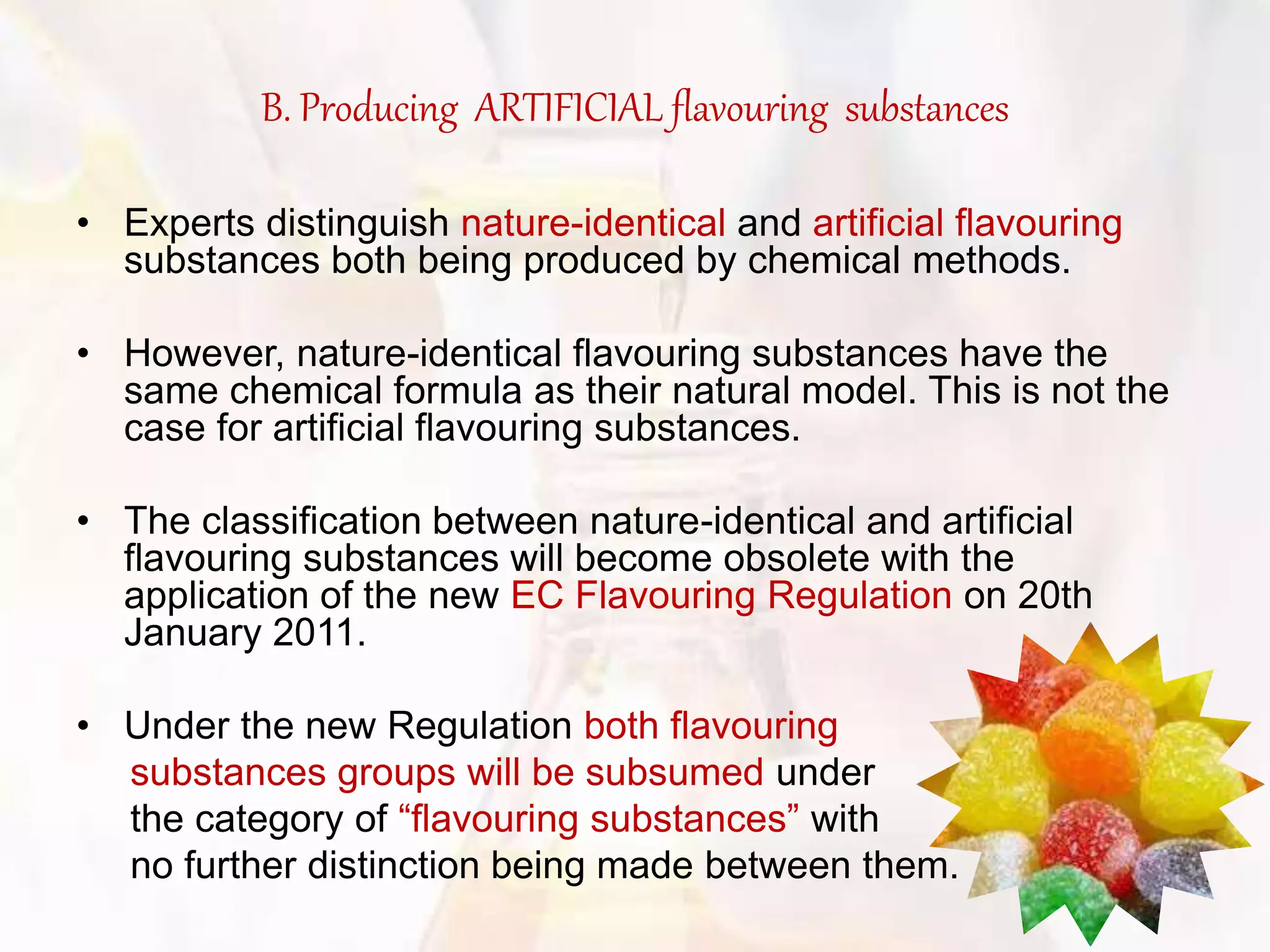 Flavour in food industries | PPTX