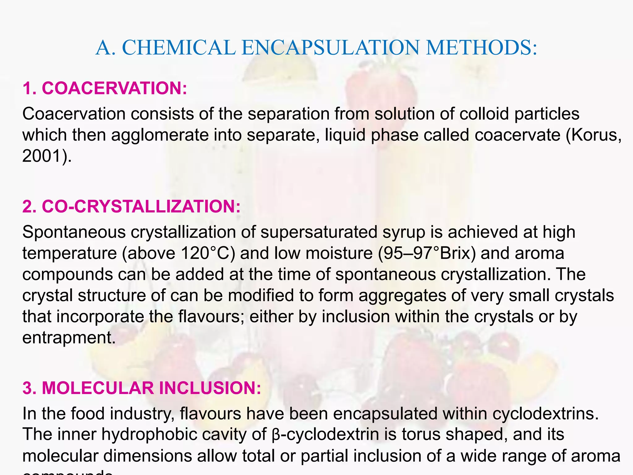 Flavour in food industries | PPTX