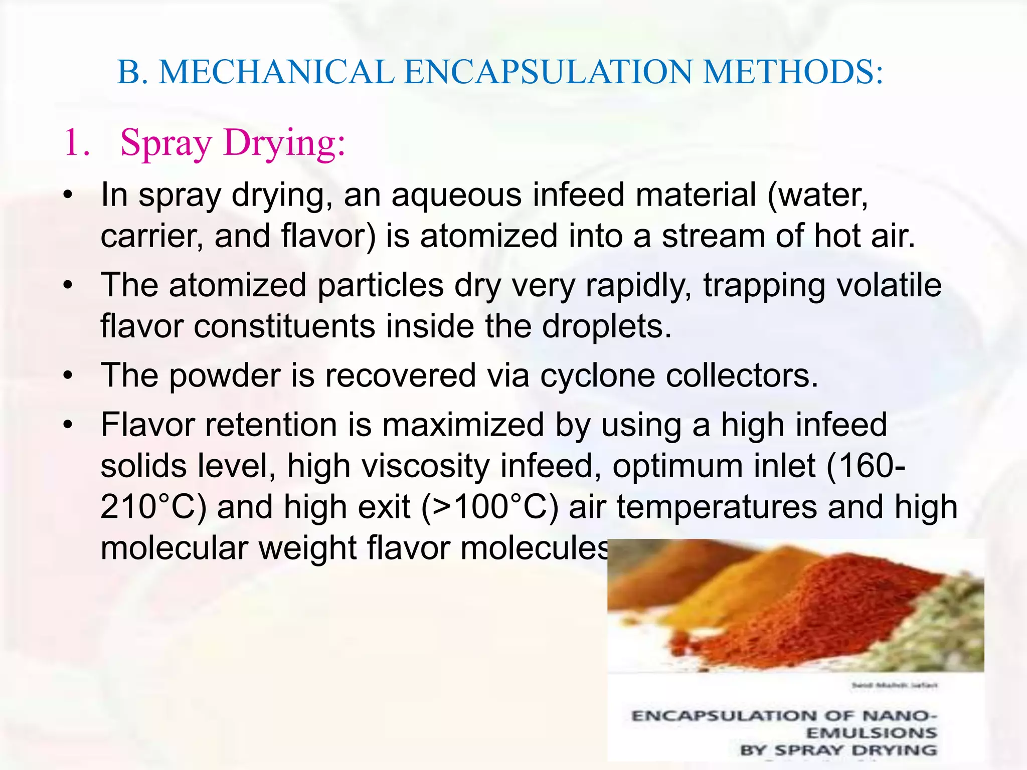 Flavour in food industries | PPTX