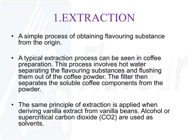 Flavour in food industries | PPTX | Chemistry | Science
