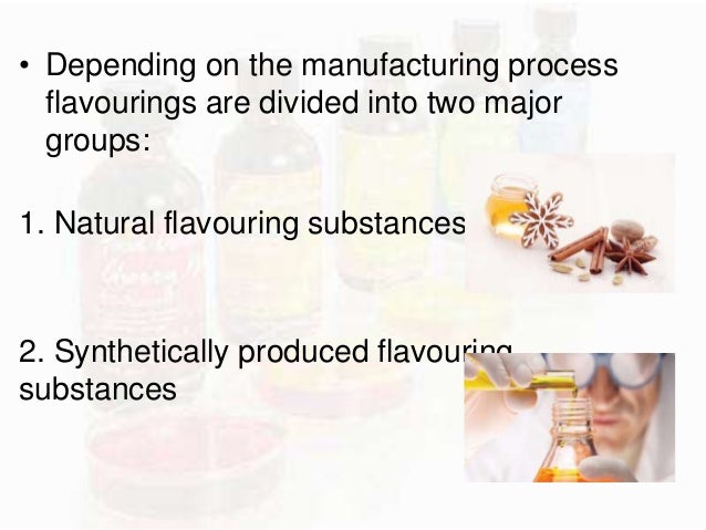 Flavour in food industries
