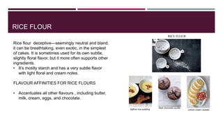 Use of flavoured flour - A new concept of baking. | PPT