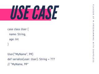 Flavour of meta-programming with shapeless | PPT