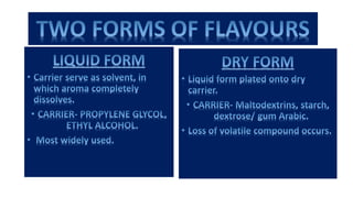 Pharmaceutical Flavors | PPTX