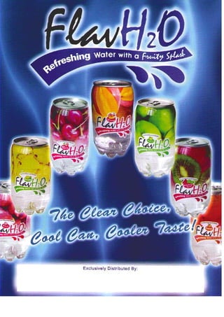 Flav H20 Cans | PDF