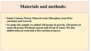 Concrete, Firewall, IDM12 | PPT