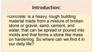 Concrete, Firewall, IDM12 | PPT