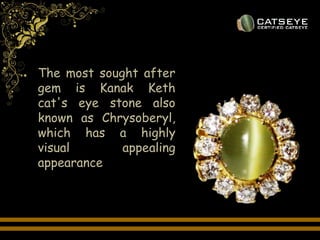Flawless cat's eye rings | PPTX