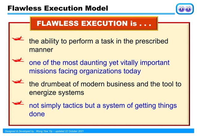 Flawless Execution | PDF