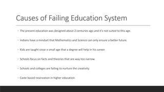 Flaws in education system | PPTX