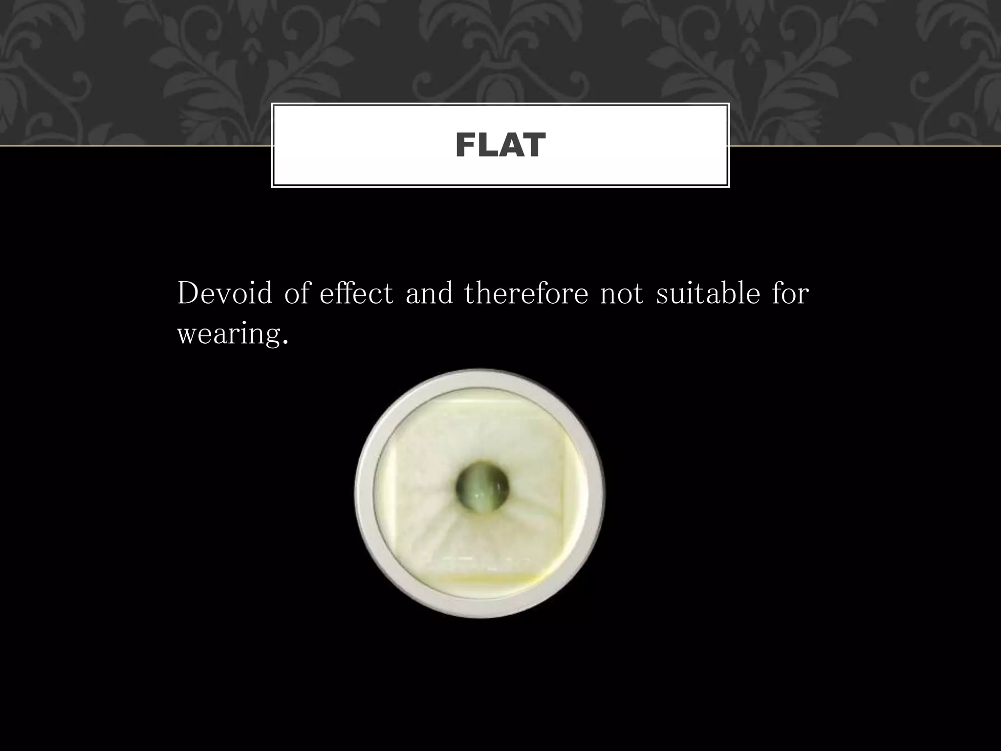 Flaws of Cat's eye Gemstone | PPTX
