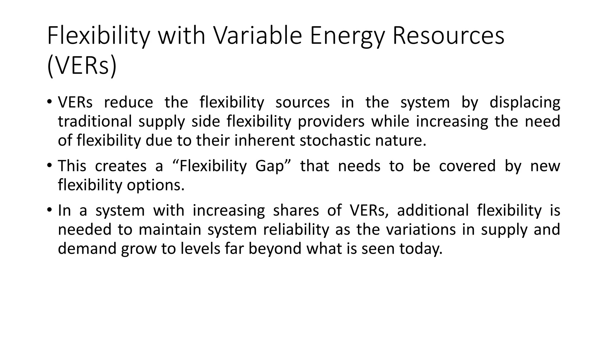 Flexibility of Power System (Sources of flexibility & flexibility ...