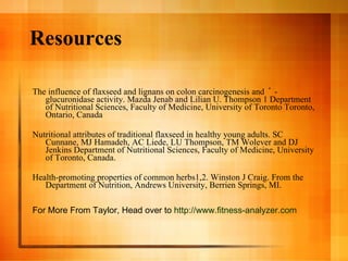 Flaxseed 1220407161221297-8 | PPT