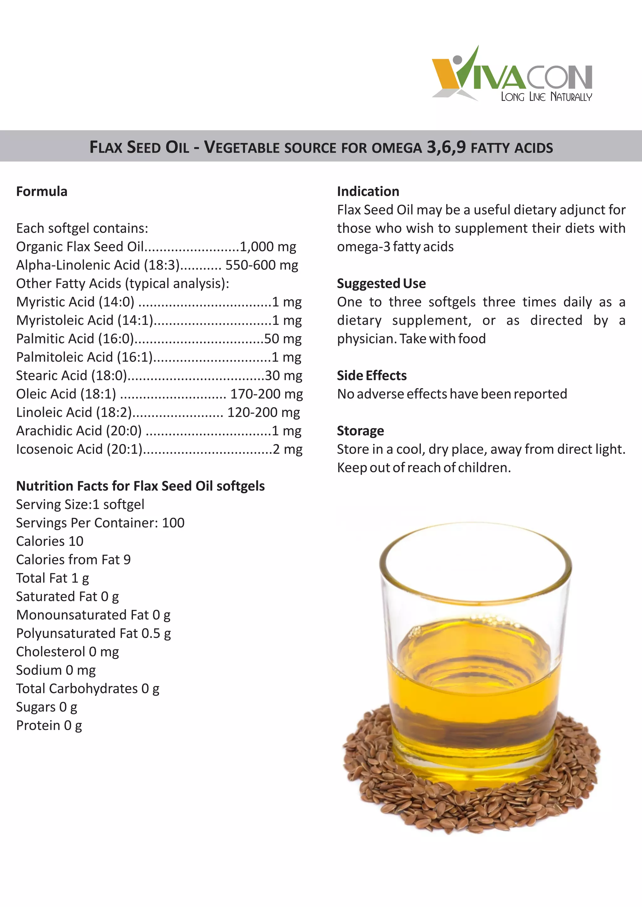 Flax seed monograph | PDF