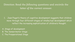 FLCT JEAN PIAGET .......................... | PDF | Parenting Babies ...