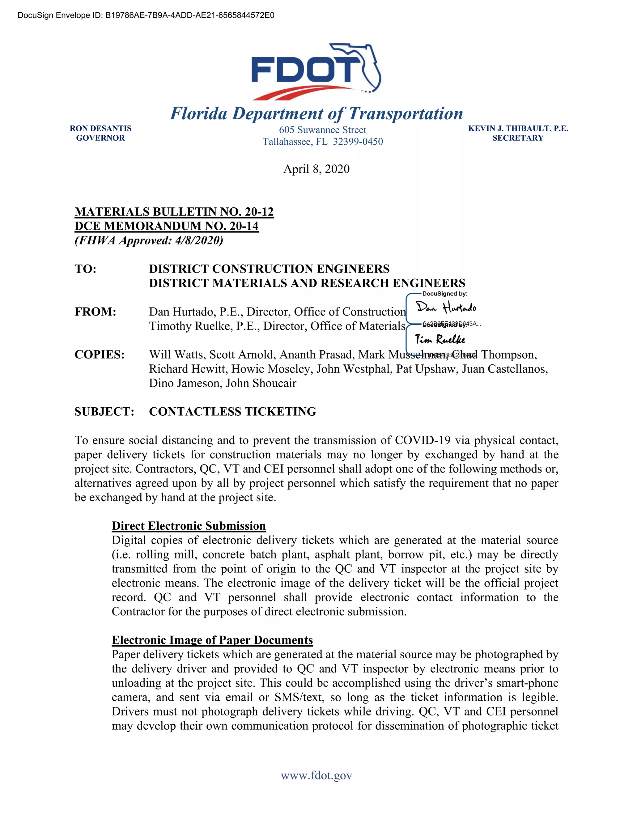 Florida DOT Contactless Ticketing eTicketing FDOT Specifications | PDF