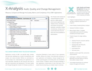 X-Analysis - Audit, Quality and Change Management | PPT