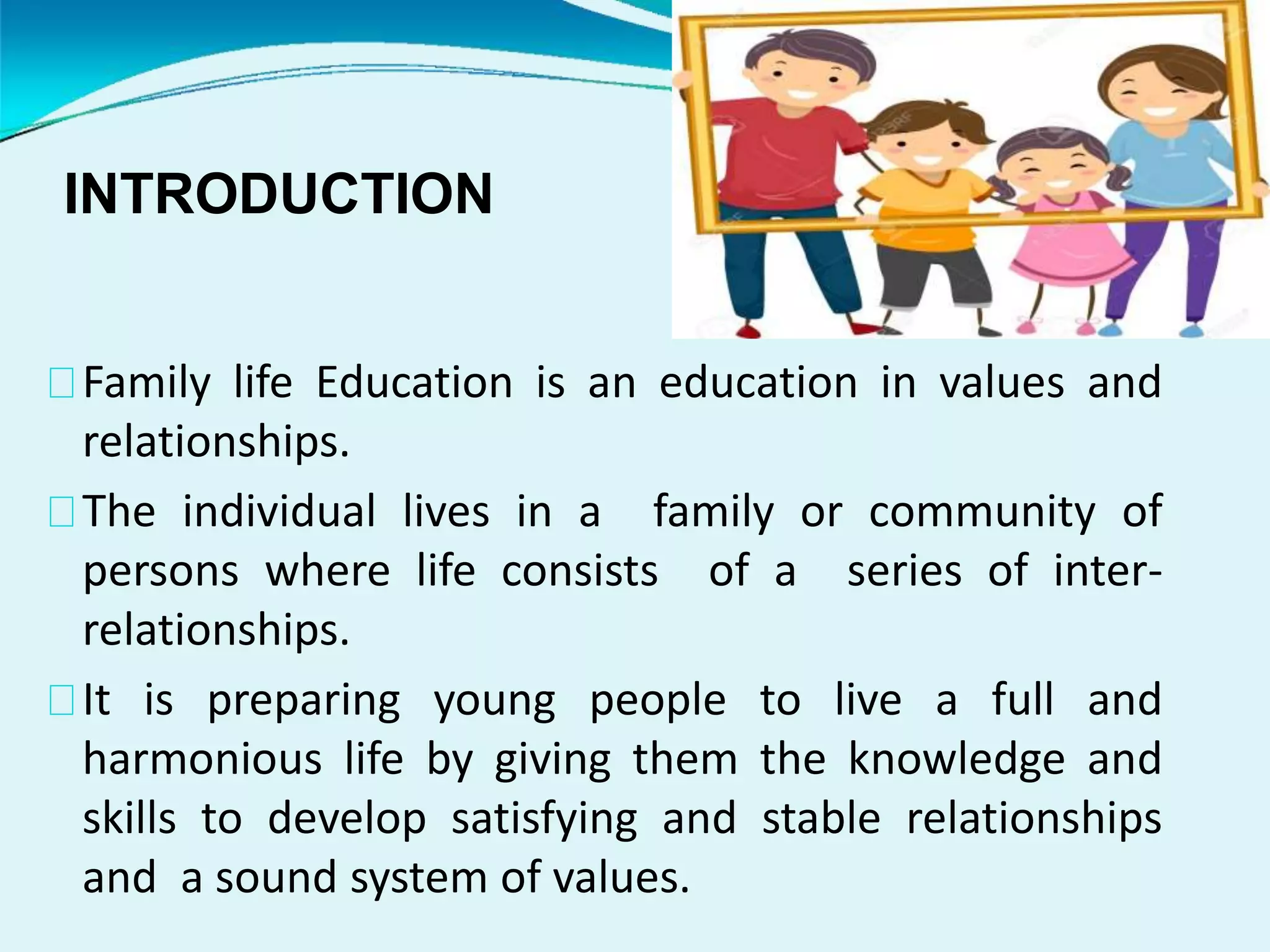 Family Life Education | PPTX