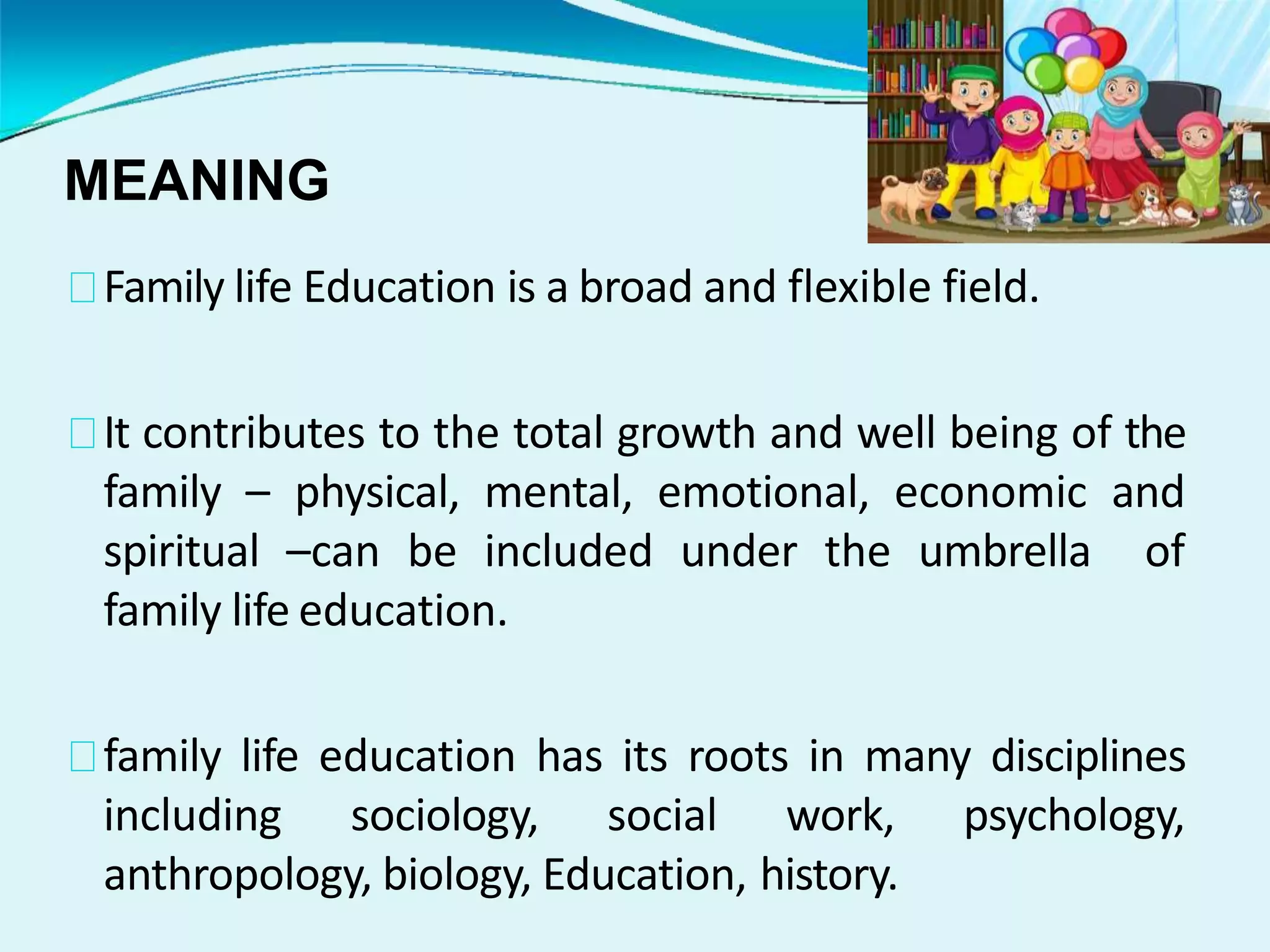 Family Life Education | PPTX