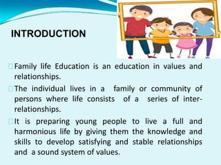 Family Life Education | PPTX