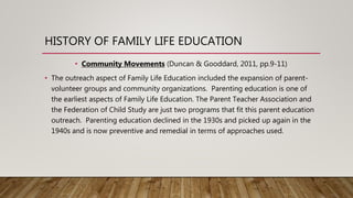 Family Life Education | PPTX