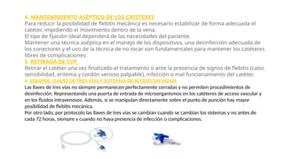 TIPOS DE FLEBITIS Y CUIDADOS DE ENFERMERÍA | PPTX