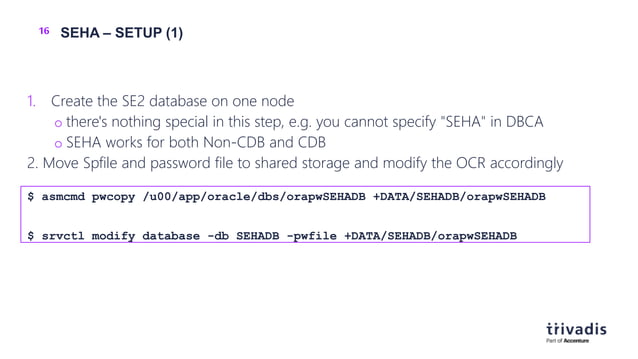 High Availability for Oracle SE2 | PPTX | Databases | Computer Software and Applications