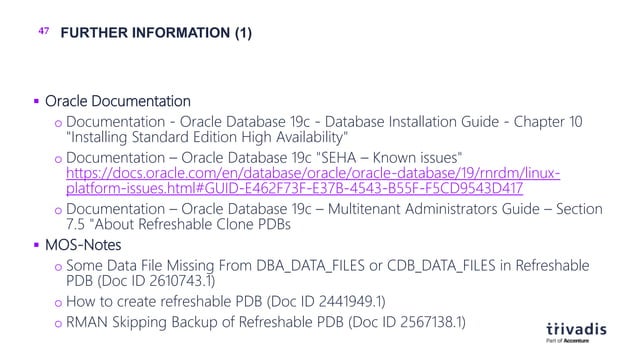 High Availability for Oracle SE2 | PPTX | Databases | Computer Software and Applications