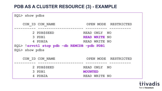 New Features for Multitenant in Oracle Database 21c | PPTX | Databases | Computer Software and ...