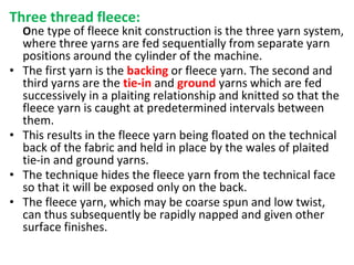 Fleece fabric and its application ..pptx | Needlework | Arts and Crafts