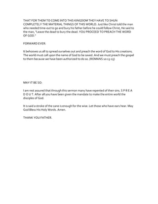 Flee from all manners of sins | DOCX