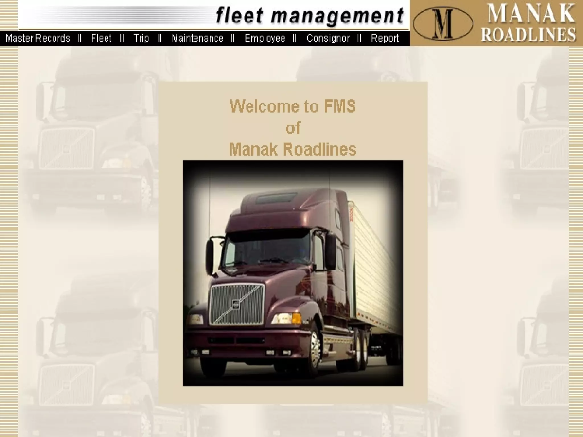 Fleet Management System | PPT