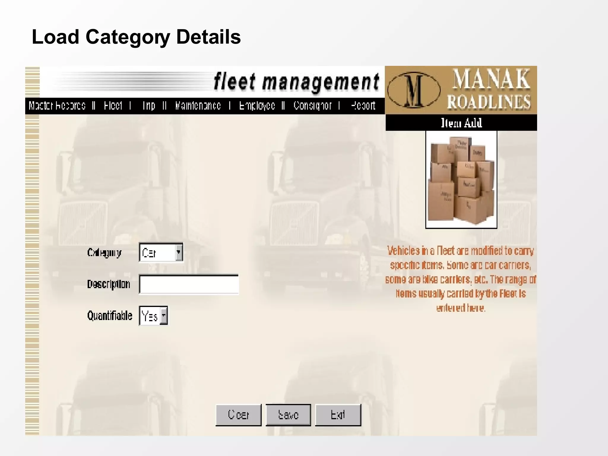Fleet Management System | PPT