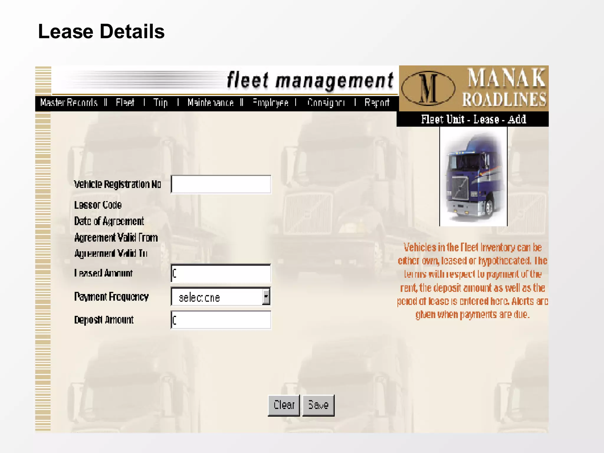 Fleet Management System | PPT