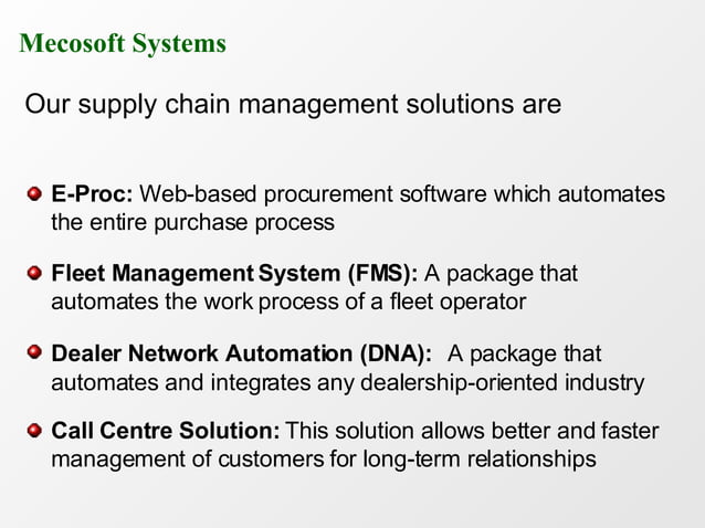 Fleet Management System | PPT