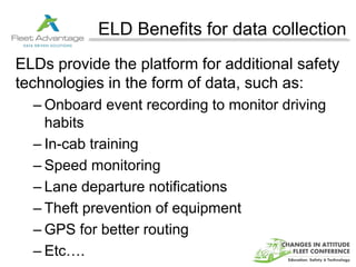 ELD Mandate Overview - Class 8 Trucks | PPT
