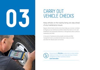 Fleet effeciency check list | PPT | Free Download