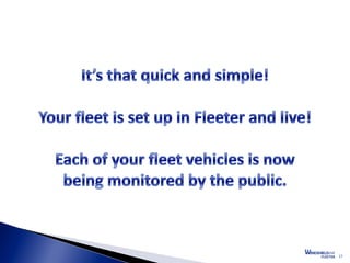 Windshieldink Fleeter User Guide | PDF