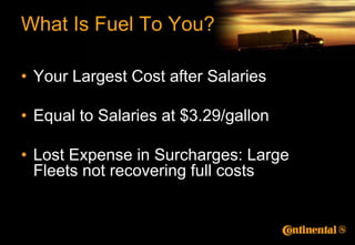 Fuel Factors for Commercial Trucking | PPTX