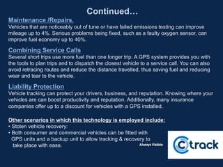 Fleet management and vehicle tracking solutions | PPT